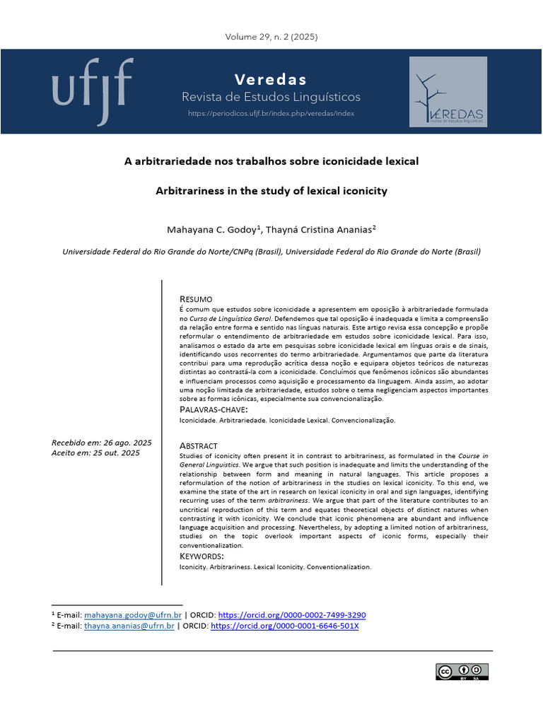 49976-Texto do artigo-228754-1-10-20251224 | PDF | Linguística ...