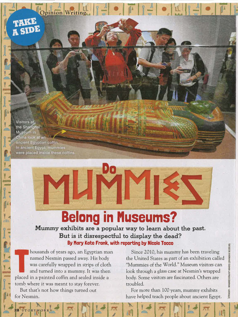 High_Do Mummies Belong in Museums_Storyworks Mar_April 2023 (4) | PDF ...