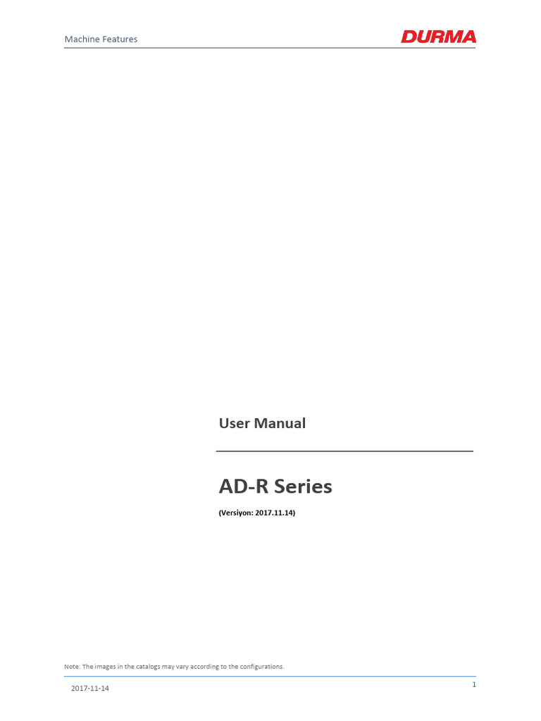 1_USER MANUAL_AD-R_V03 | PDF | Bearing (Mechanical) | Relay