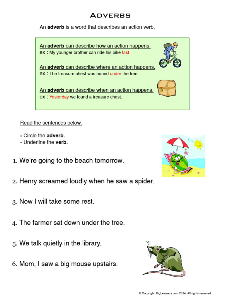 Adverbs | PDF