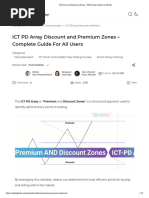 Mastering the ICT PD Array Matrix | PDF | Market Trend | Investing