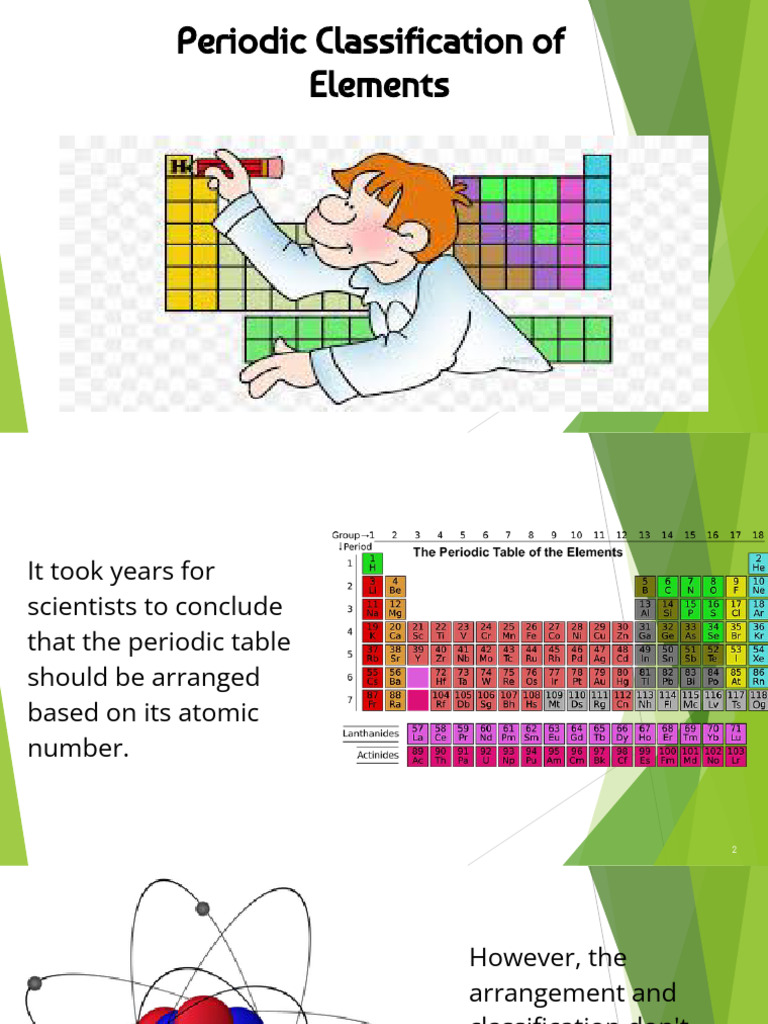 15.2 Periodic Classification of Elements.pptx | PDF | Electron ...