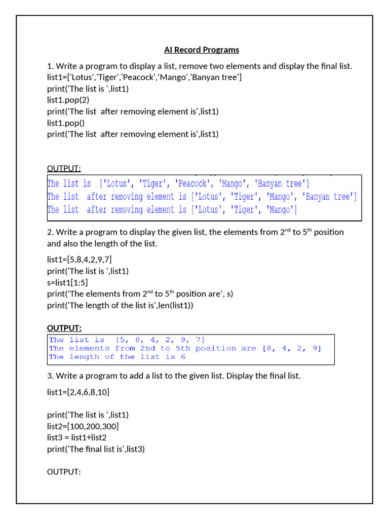 final10RecordPrograms_eb1fb3e2d84ceb94f644122ef2e24a65 | PDF | Computer ...