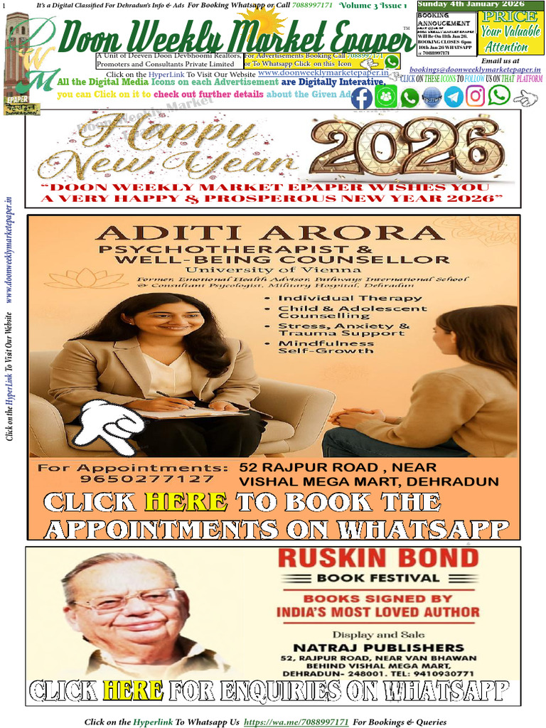 4th Jan 2026 Digital Classified Doon Weekly Market Epaper-min | PDF ...