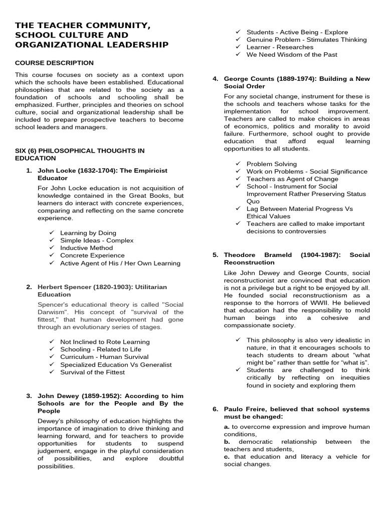 Teacher Community Notes | PDF | Learning | Liberal Arts Education