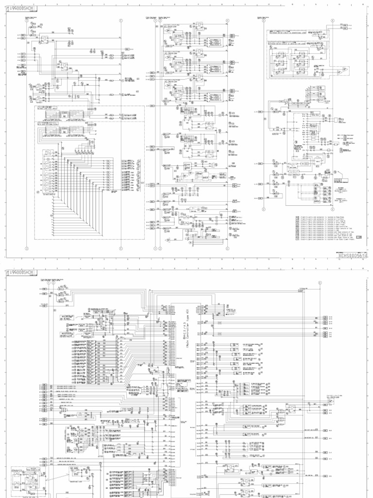 SCX800A-3C6 Electric Circuit Diagram | PDF