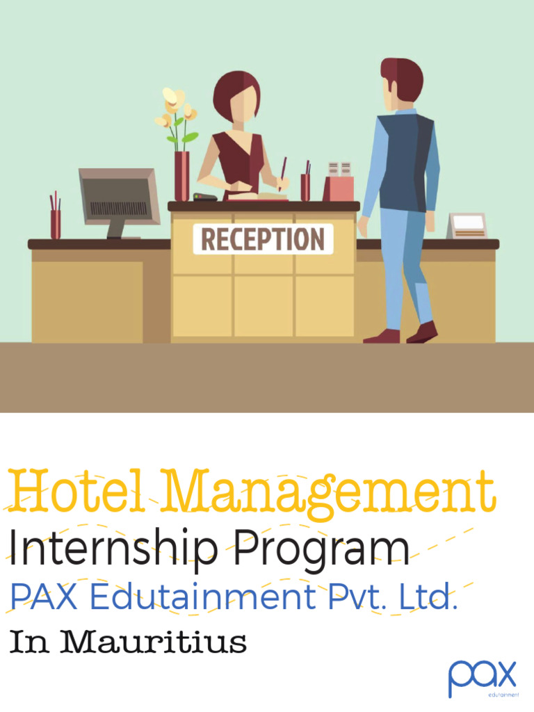 1. Brochure - Hotel Management Internship Program - Mauritius (5) | PDF ...