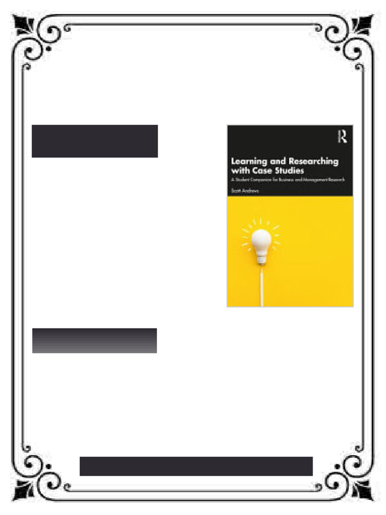 Learning and Researching with Case Studies: A Student Companion for ...