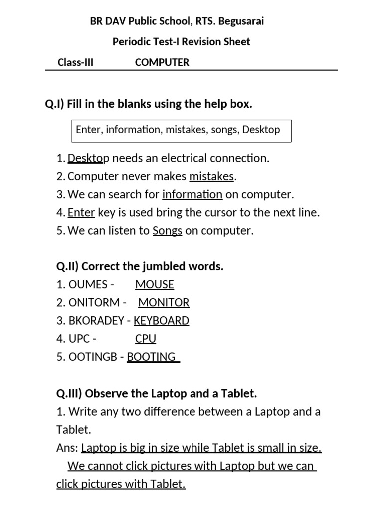 Class-III Rev.2025 0ral | PDF