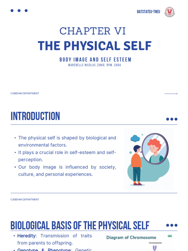 CHAPTER VI-The Physical Self _251102_211950 | PDF | Body Image | Self Esteem
