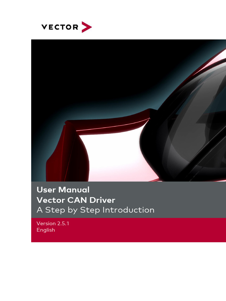 Vector CAN Driver User Manual 2.5.1 | PDF | Computer Network | Computer ...