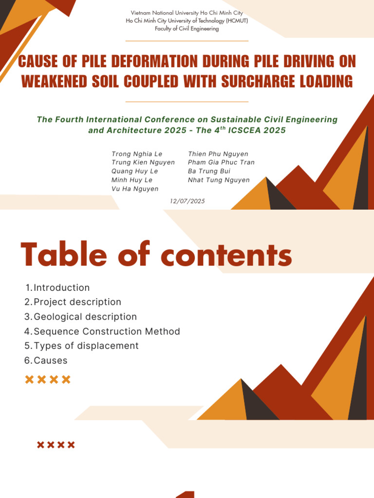 Orange Black and White Geometric Mining Presentation | PDF | Mechanical Engineering | Civil ...