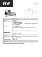 Jaquar ALD-CHR-573 Health Faucet Details | PDF