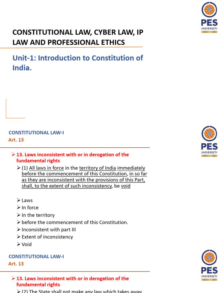 Constitutional Law and Fundamental Rights | PDF | Constitution | Public Law