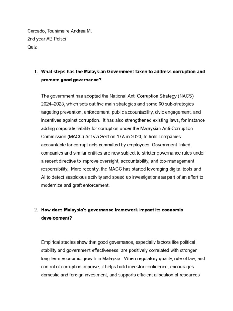 Quiz in Polgov Sea | PDF