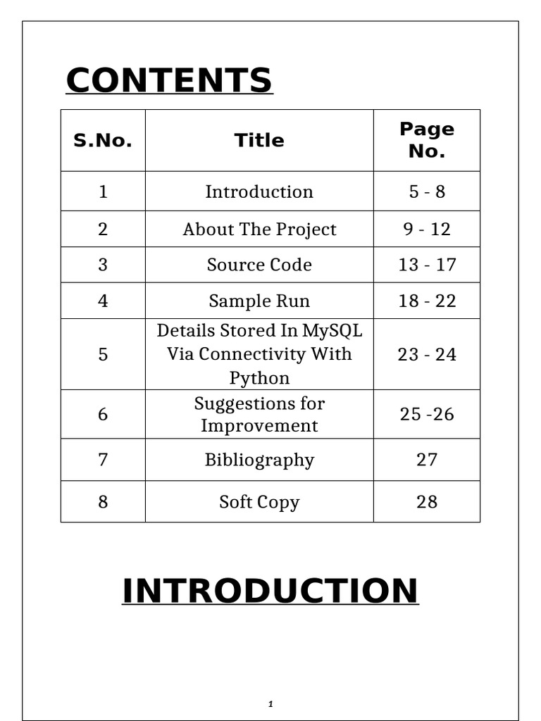 (Cs Project) | PDF | My Sql | Databases
