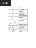 Very Useful Formulas (Cheat Sheet) | PDF | Electrical Impedance ...