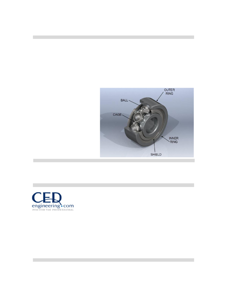 Bearing - Ball Bearings Design & Applications | PDF | Gear | Bearing ...