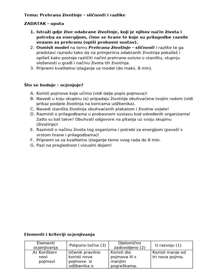 Upute 7C | PDF
