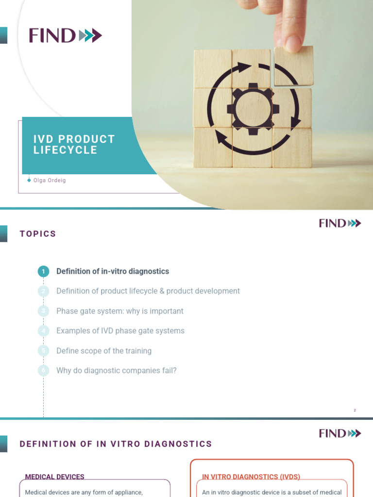IVD Product Lifecycle and Development Guide | PDF | Verification And ...