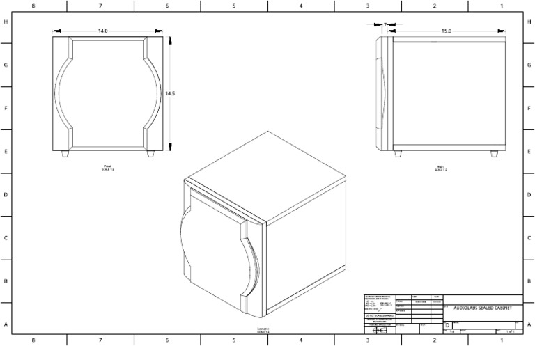 Assembly 1 Drawing 1 | PDF