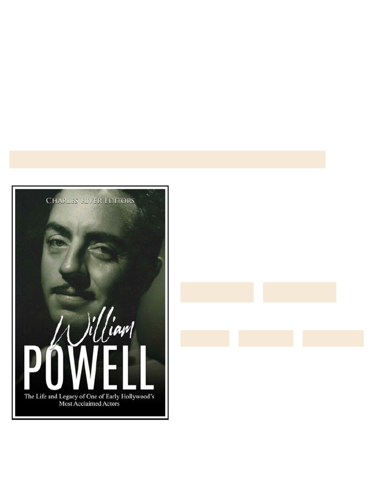 William Powell The Life And Legacy Of One Of Early Hollywoods Most ...