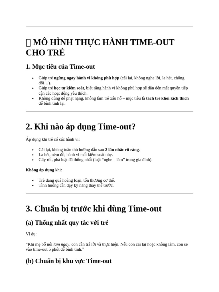 Time out | PDF