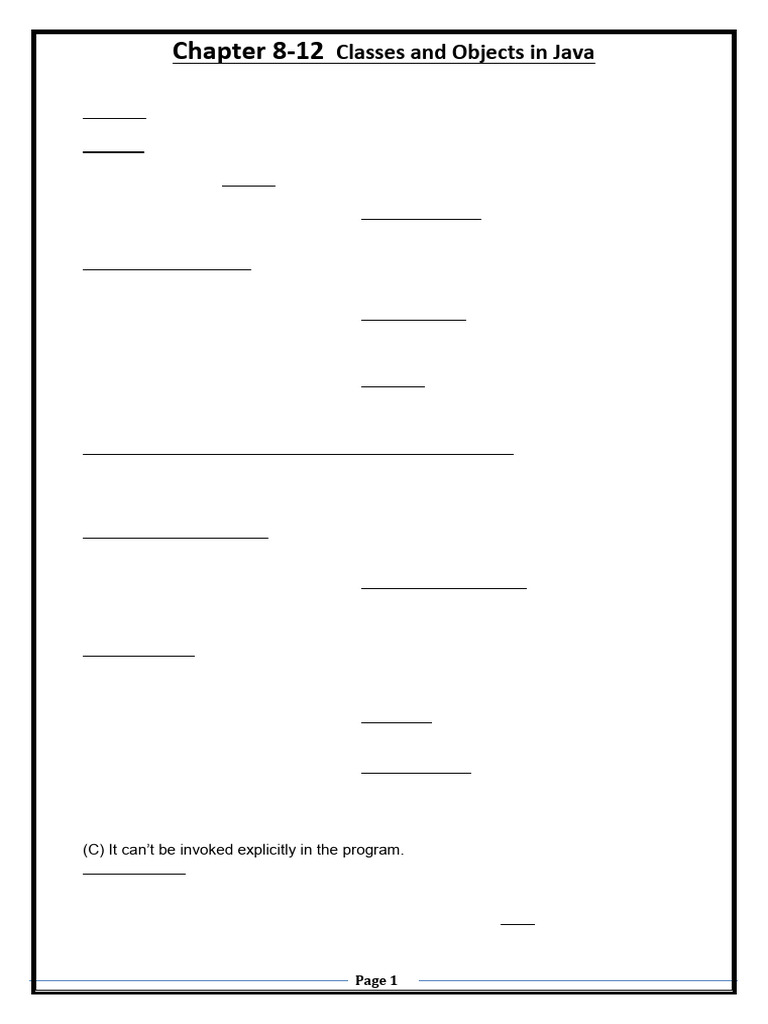 12-8 | PDF | Method (Computer Programming) | Class (Computer Programming)