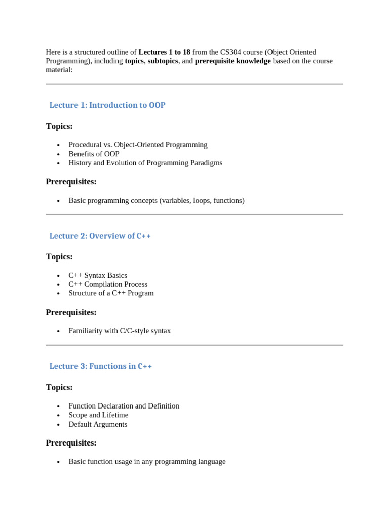 Oops | PDF | Class (Computer Programming) | Object Oriented Programming