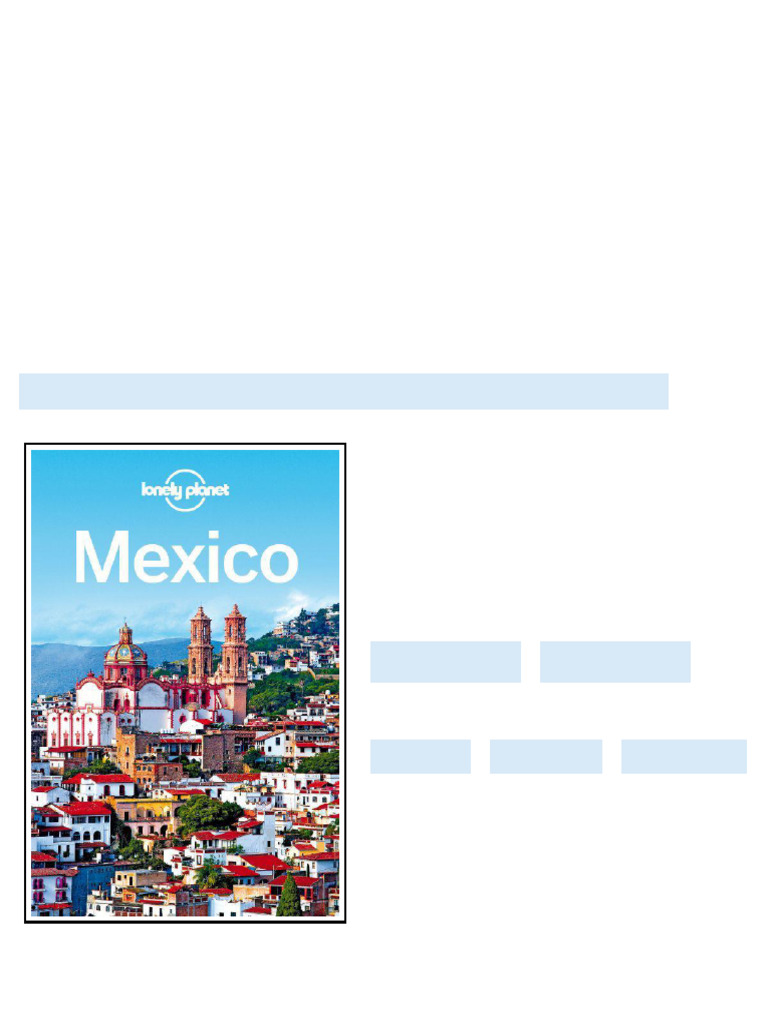 Lonely Planet Mexico Travel Guide Lonely Planet John Noble Kate ...