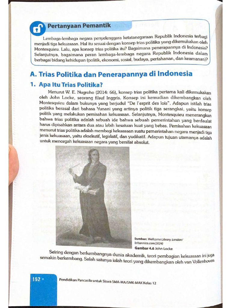 Trias Politika Lembaga Negara - Pend Pancasila Buna | PDF