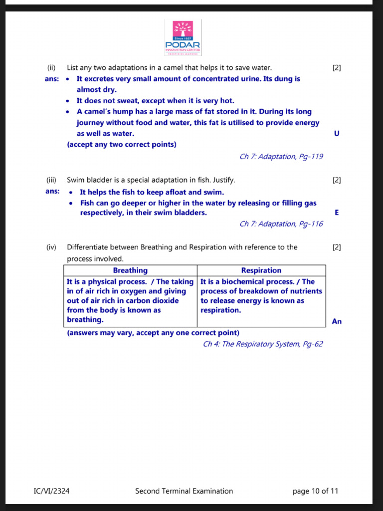 As IC VI Biology STE a.pdf - Google Drive | PDF