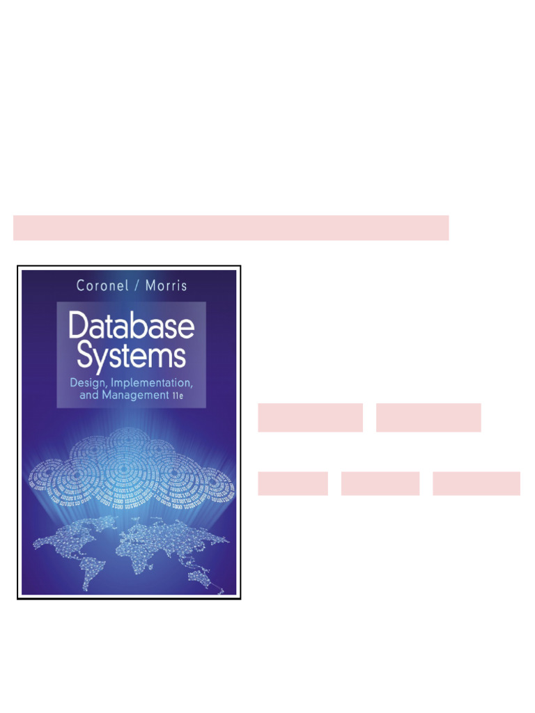 Solutions manual for Database Systems: Design, Implementation & Management, 11th Edition by ...