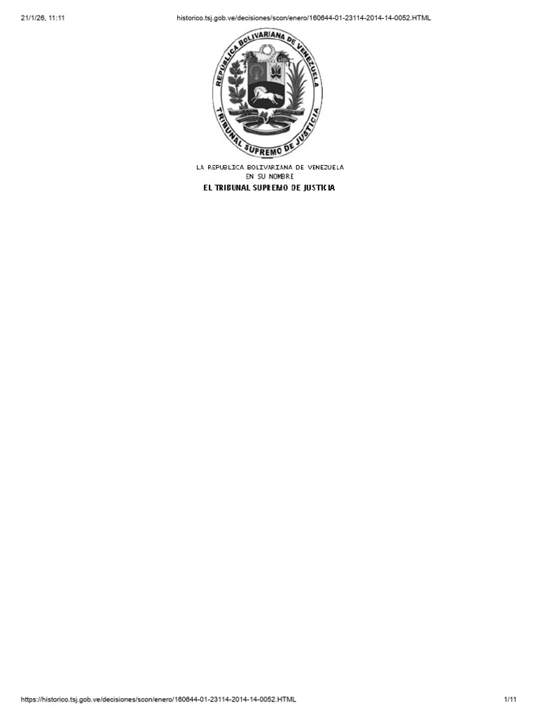 historico.tsj.gob.ve_decisiones_scon_enero_160644-01-23114-2014-14-0052 ...