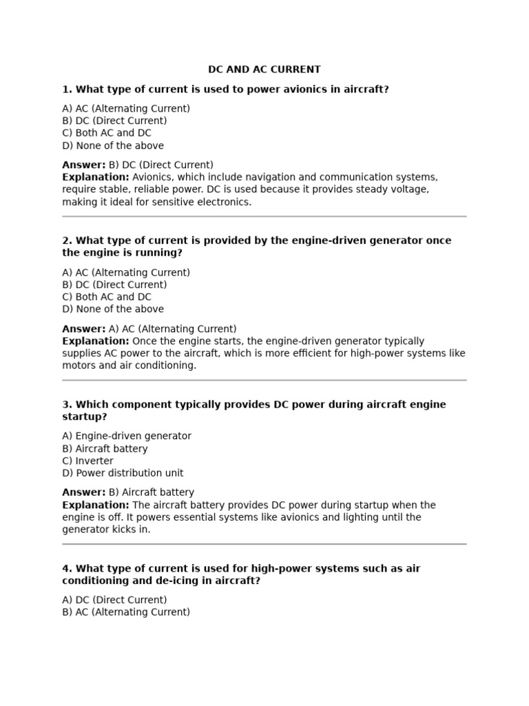 Dc and Ac Current | PDF | Direct Current | Alternating Current