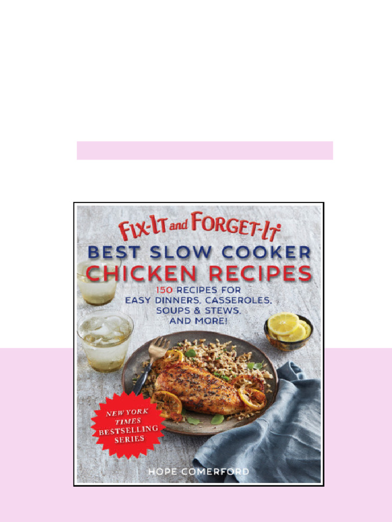 Fixit And Forgetit Best Slow Cooker Chicken Recipes Hope Comerford ...