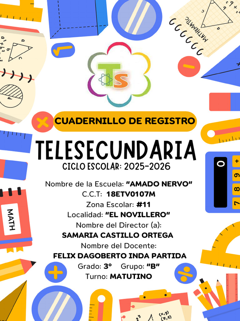 Portadas Imprimibles Campos Formativos | PDF