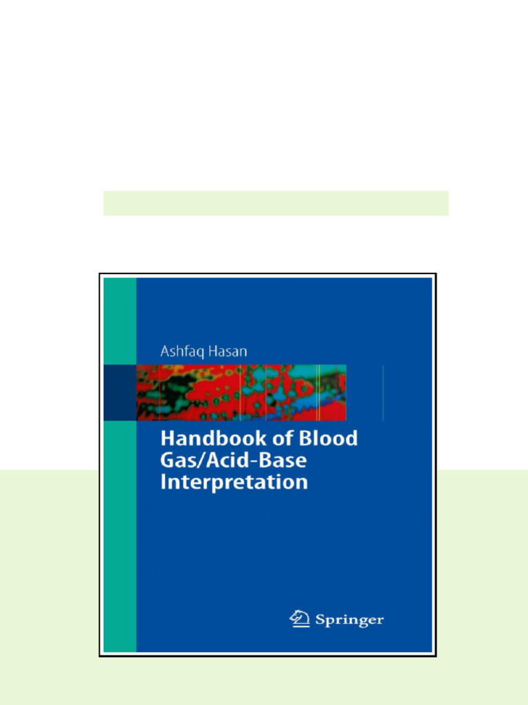 Handbook Of Blood Gasacidbase Interpretation Ashfaq Hasan Auth ebook free flow access | PDF ...