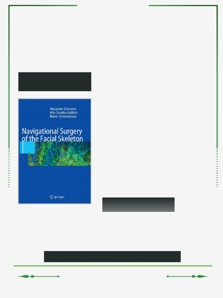 Navigational Surgery of the Facial Skeleton 1st Edition by Alexander ...