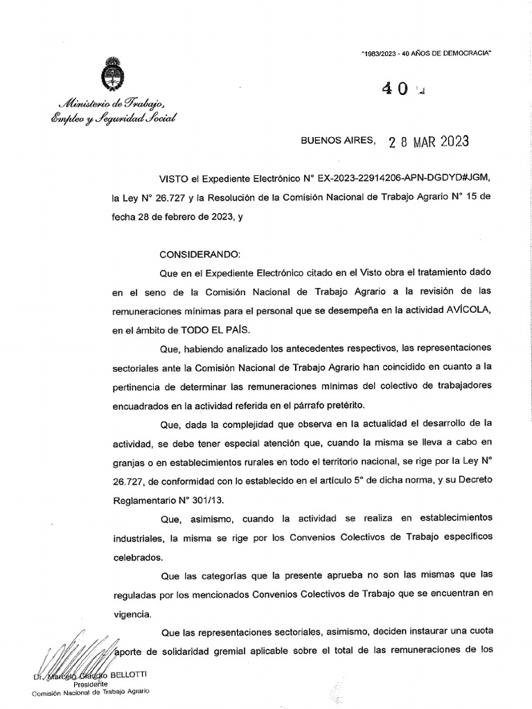 Paritaria Avicola | PDF