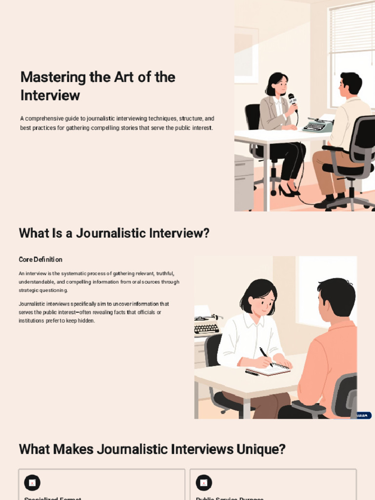 Mastering the Art of the Interview Phoenix | PDF