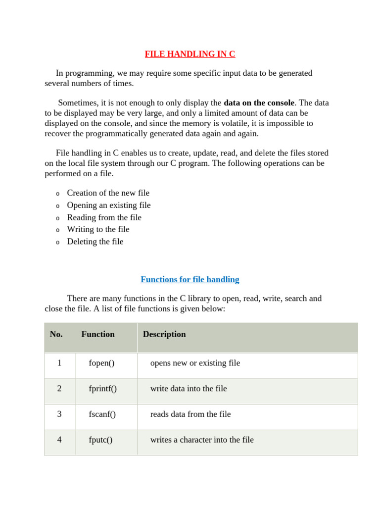 10.File Io Multiple File Compilation and Header File | PDF | Pointer (Computer Programming ...