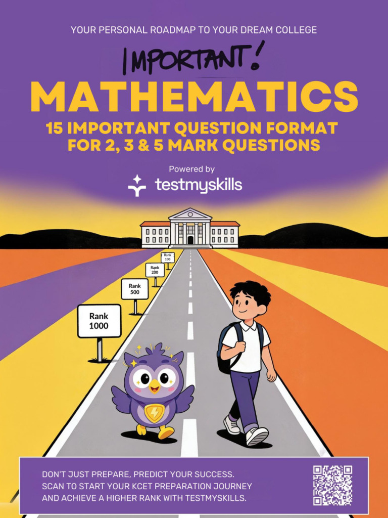 II PUC Math: Key Question Formats | PDF | Matrix (Mathematics) | Integral