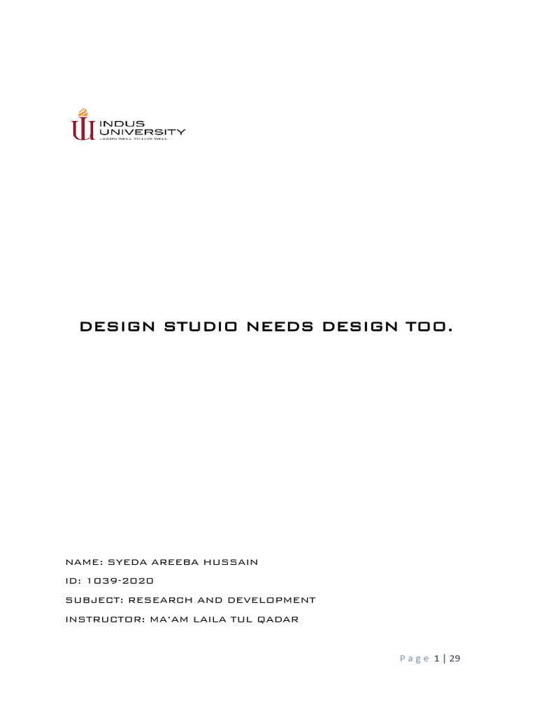 Enhancing University Design Studios | PDF | Lighting | Creativity