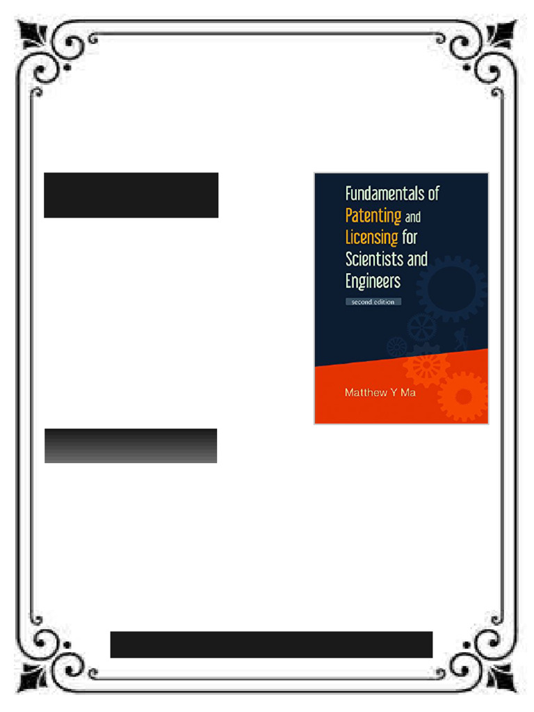 Fundamentals of Patenting and Licensing for Scientists and Engineers ...