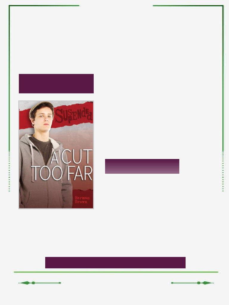 A Cut Too Far Herman Brown eBook full content bundle | PDF