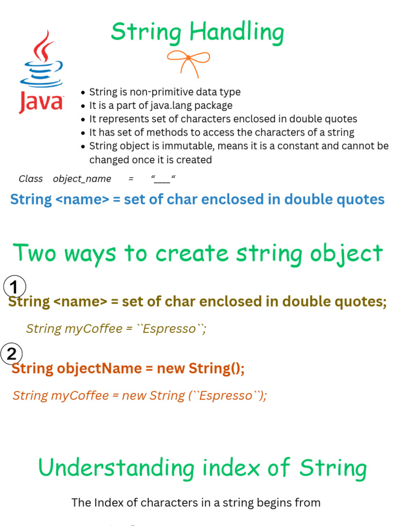 String Handling | PDF