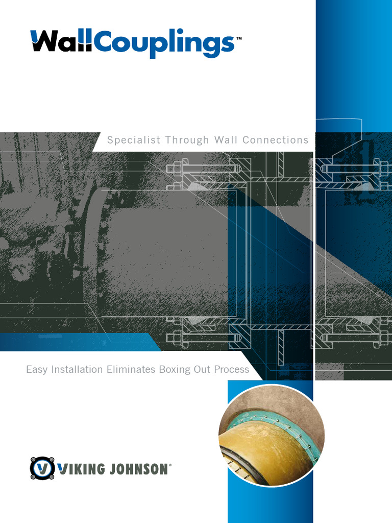 Wall Coupling VJ Brochure Issue 8 011024 | PDF | Pipe (Fluid Conveyance ...