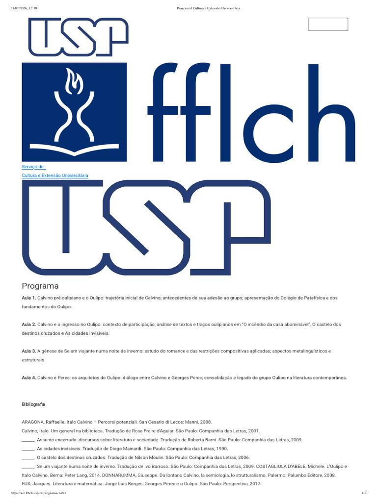 Um italiano na França- Italo Calvino e o Oulipo | PDF