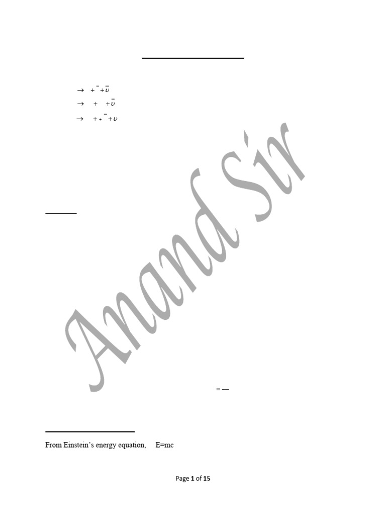 Chap-13 | PDF | Atomic Nucleus | Atoms